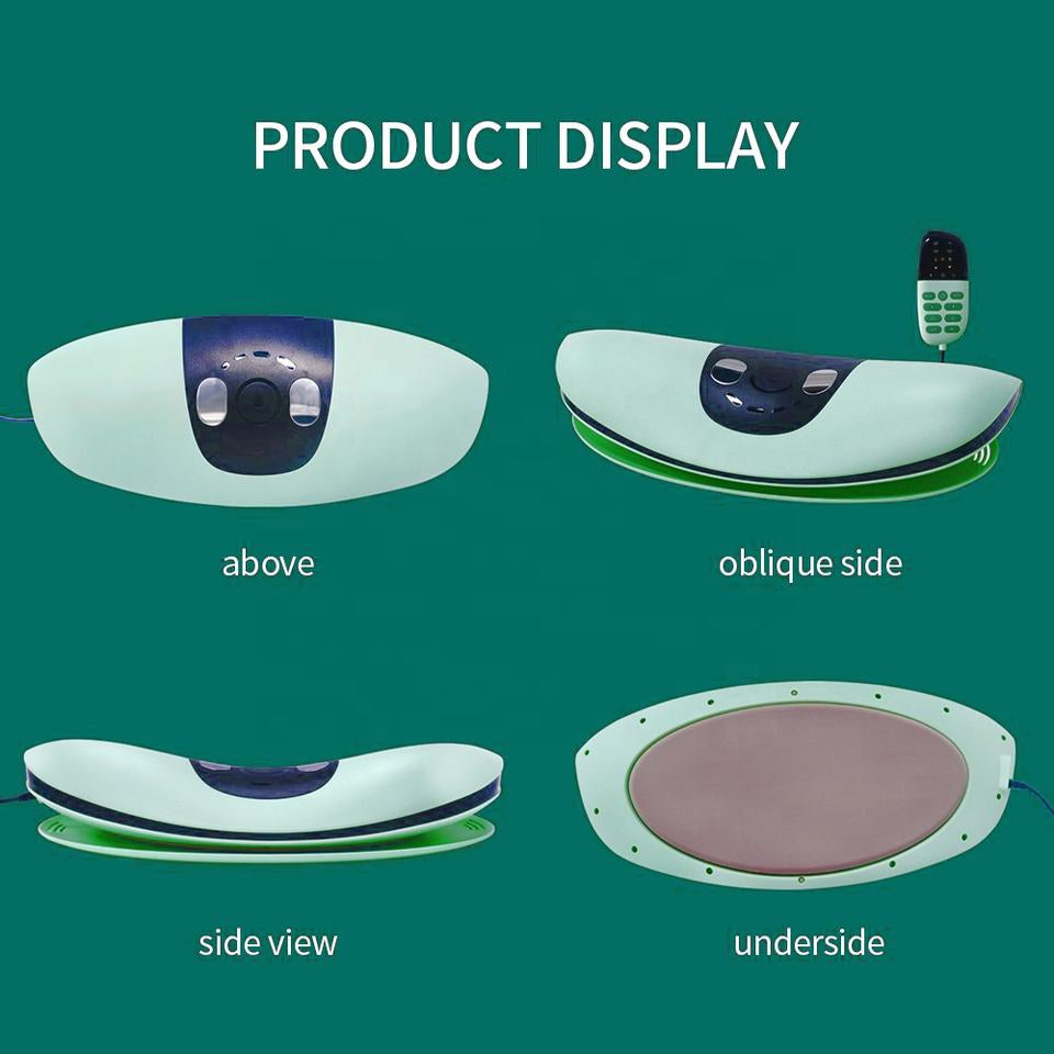 Portable Lumbar Physiotherapy Massager with Soothing Heat & Vibration ...